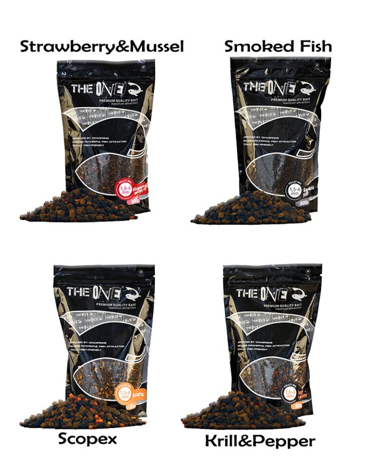 The One Pellet Mix 1,5-4mm 800g - Oz Fin Chasers